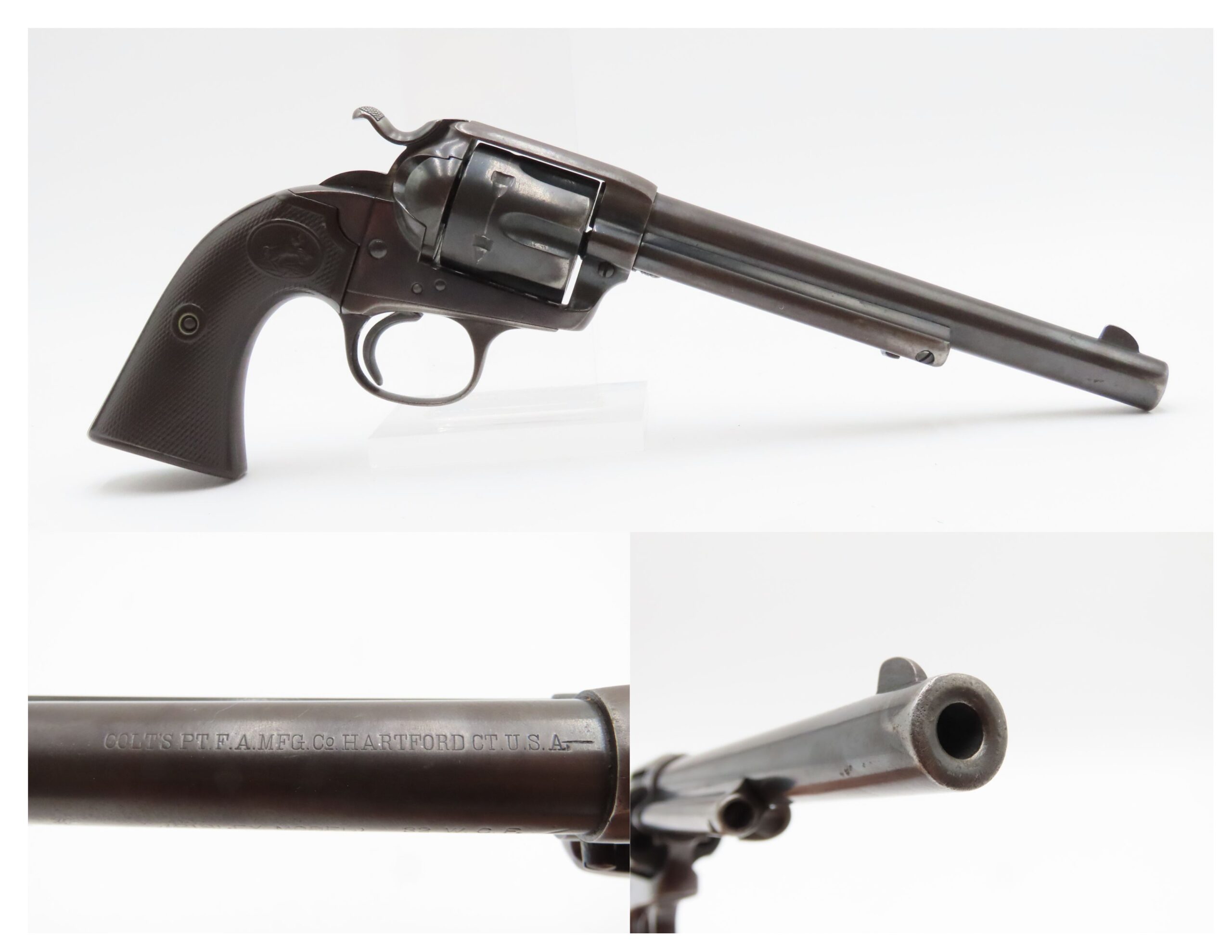 1904 mfr. COLT BISLEY Model Single Action Army Revolver .32-20 WCF C&R SAA | Ancestry Guns