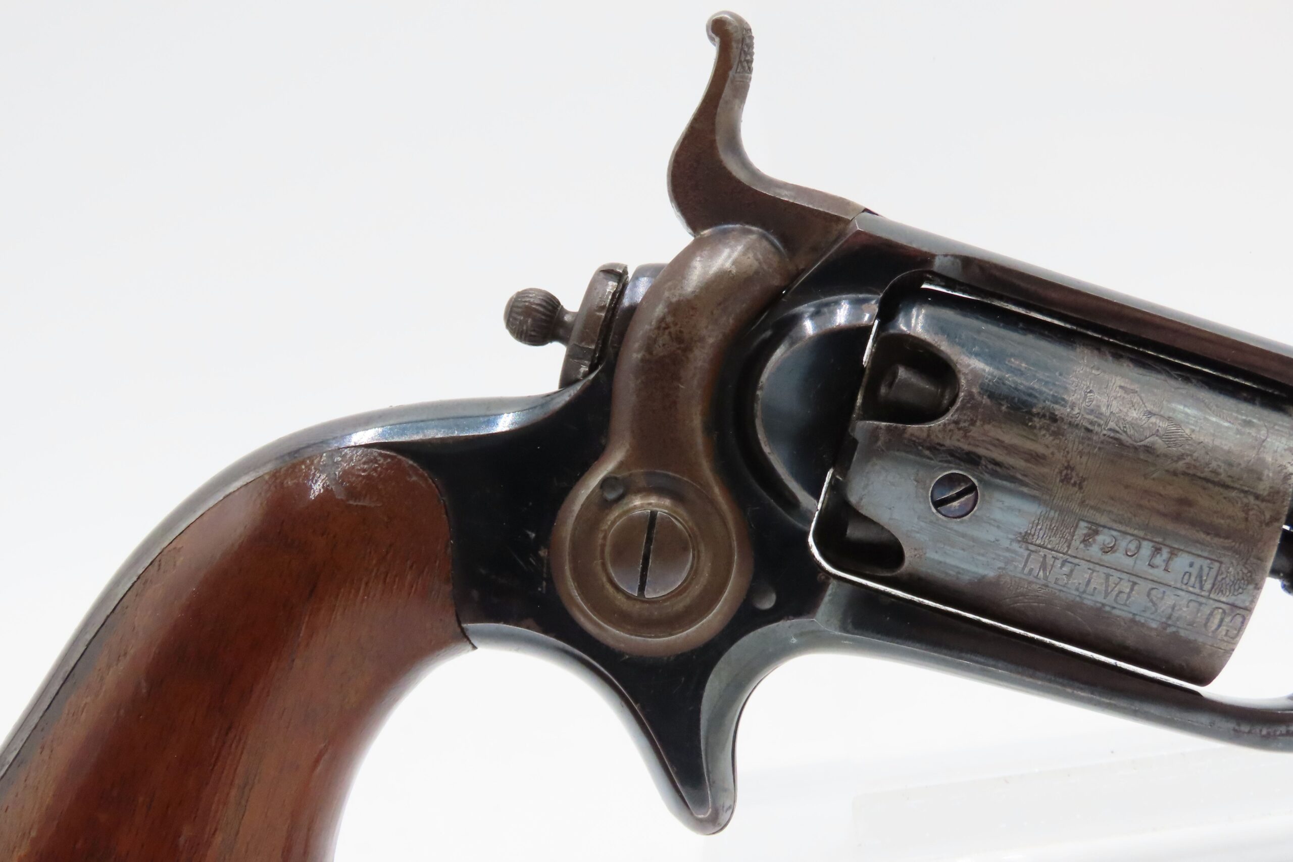 NICE Antique Post-CIVIL WAR COLT M1855 ROOT Sidehammer .31 POCKET ...