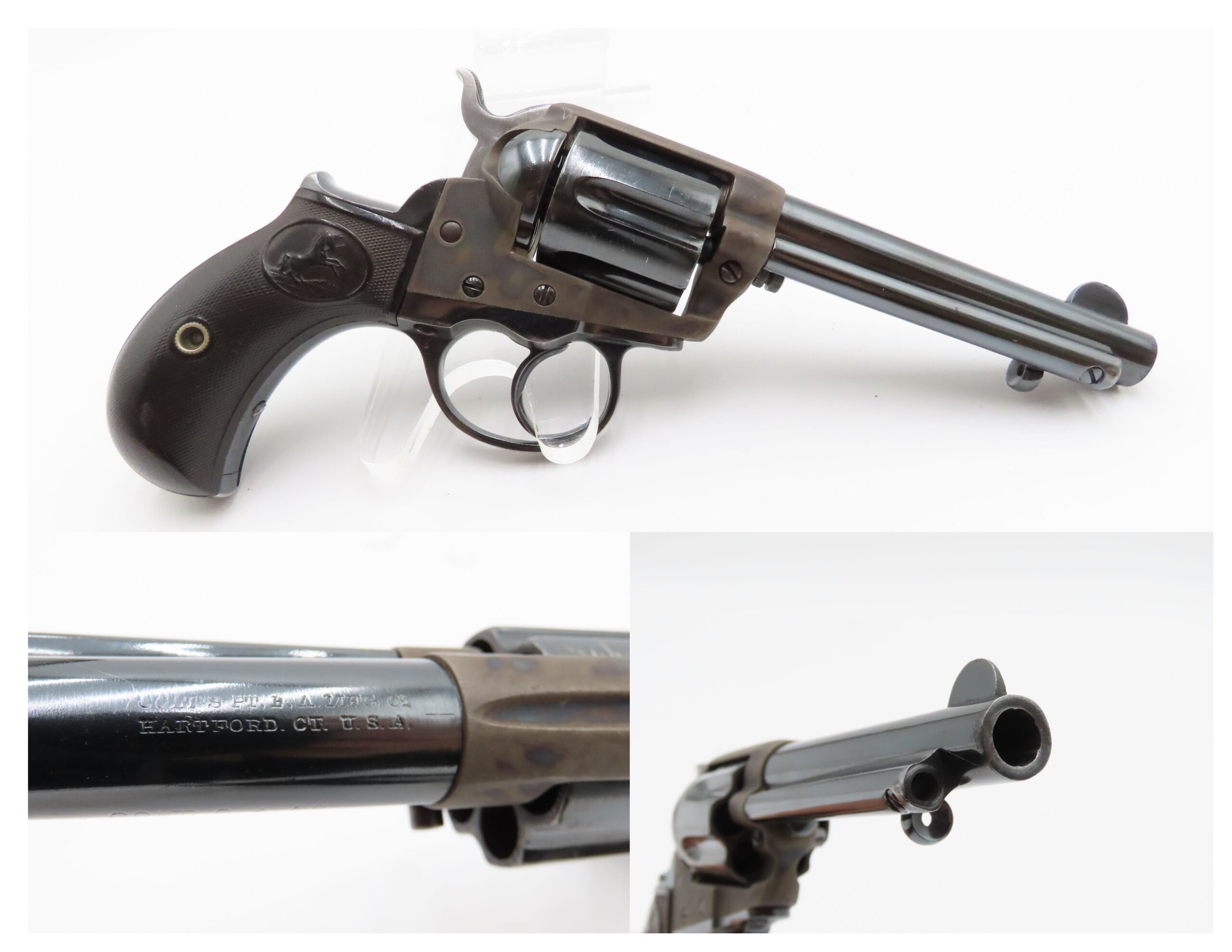 NICE Antique COLT M1877 “Lightning” DA Revolver DOC HOLLIDAY/BILLY the ...