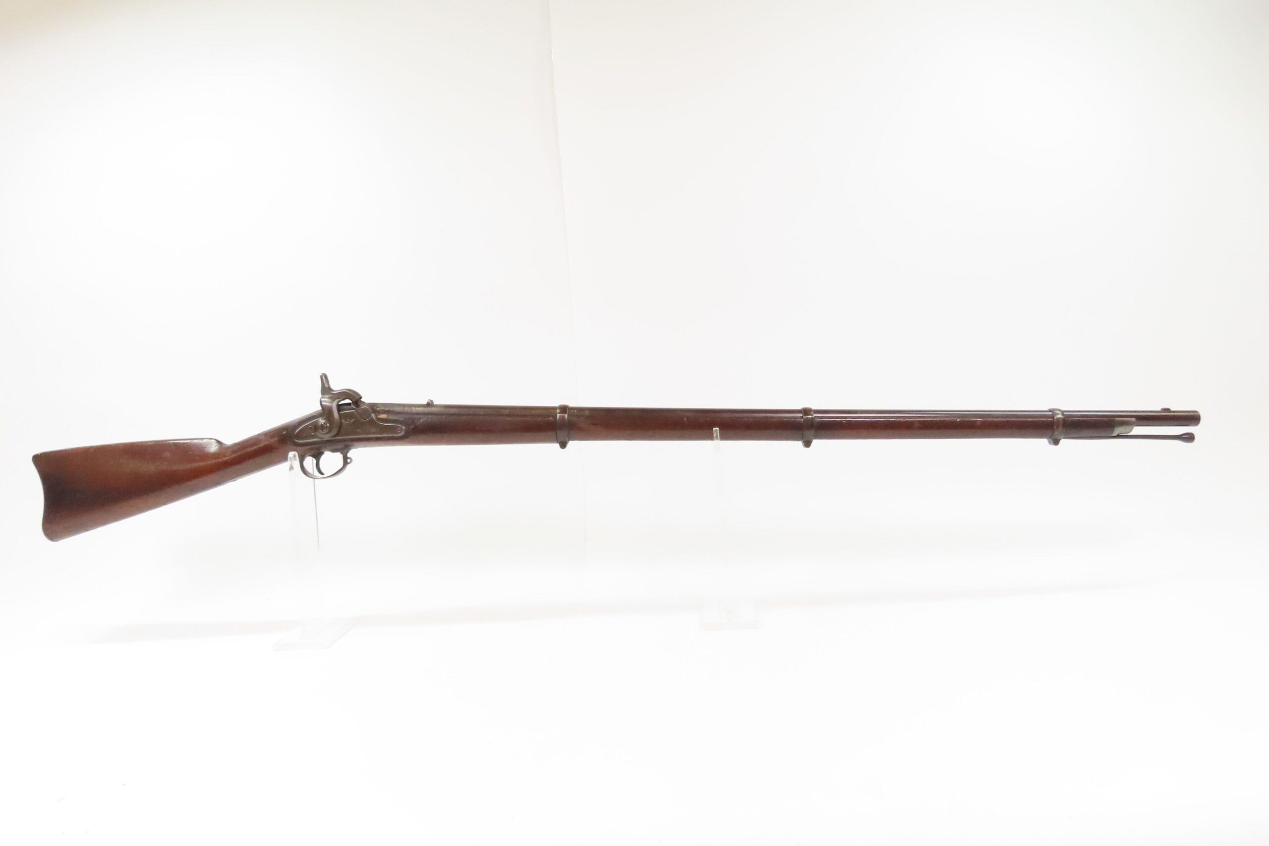 1863 Dated Antique CIVIL WAR Springfield U.S. M1863 Percussion RIFLE ...