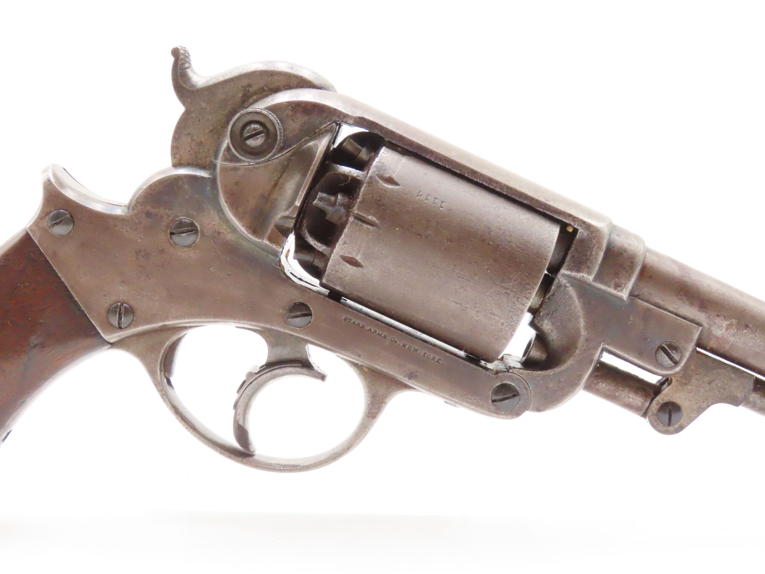 CIVIL WAR Antique STARR ARMS Model 1858 Army 44 PERCUSSION Cavalry ...