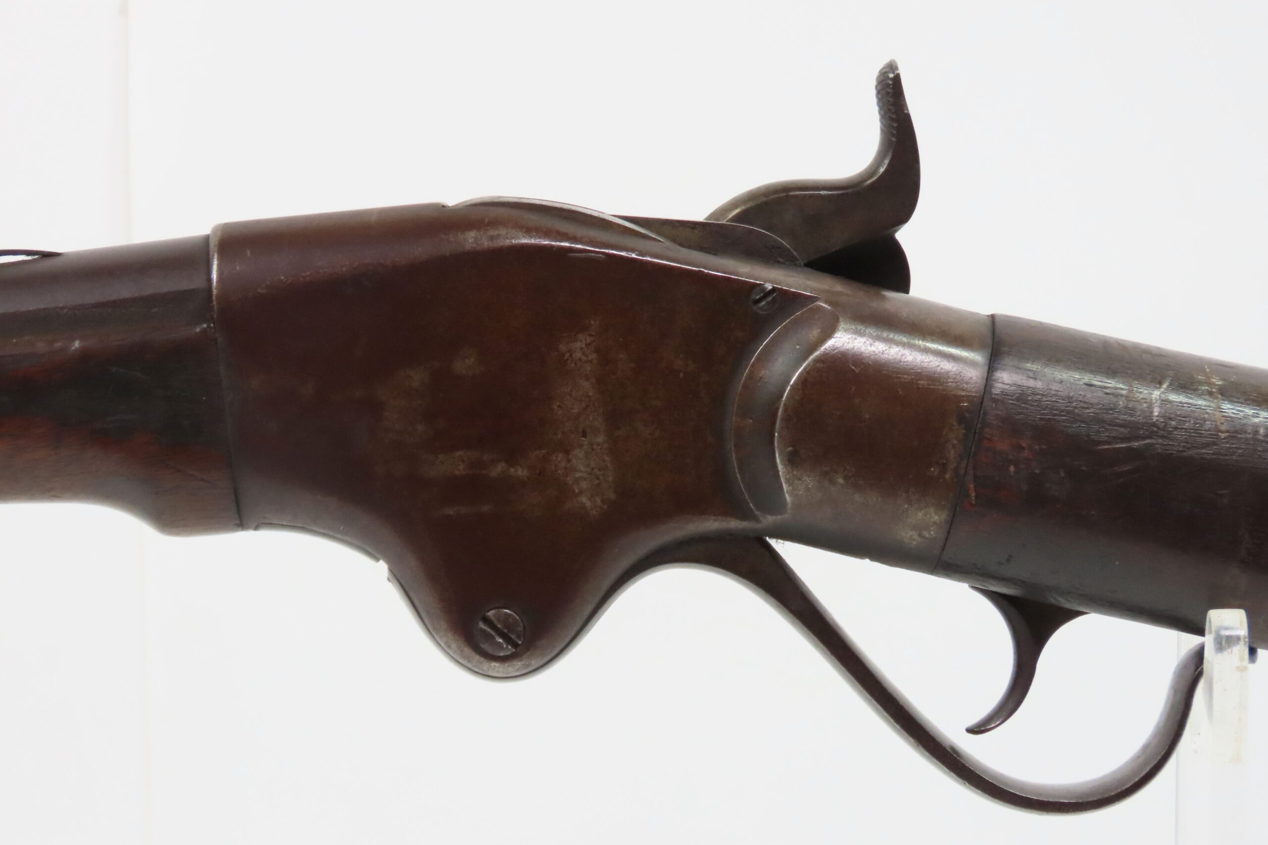 1863 mfr CIVIL WAR Antique SPENCER Full Length ARMY MODEL Rifle .52 ...