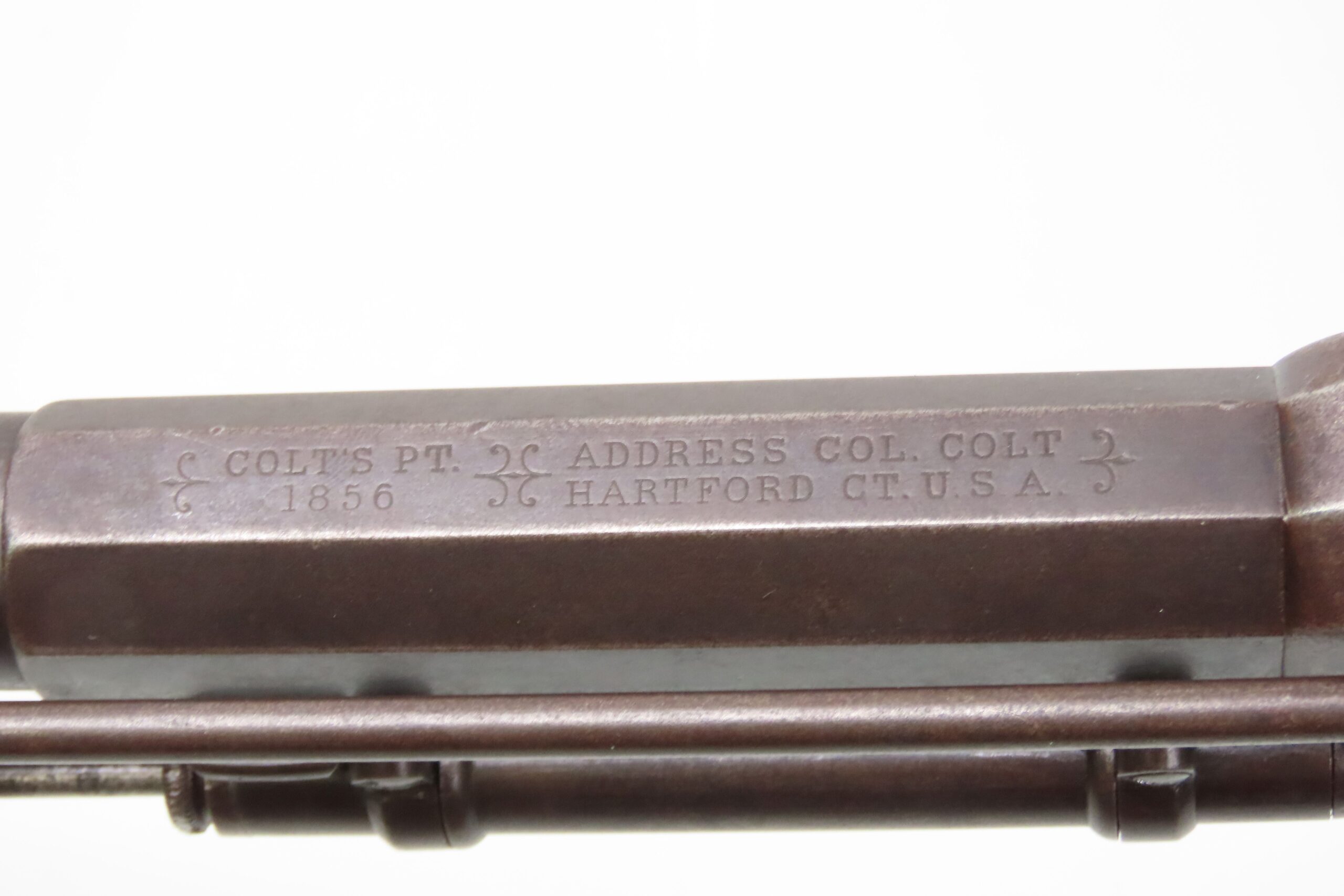 RARE, EARLY COLT 1st Model 1855 Revolving Rifle “Sporting” 3-DIGIT ...