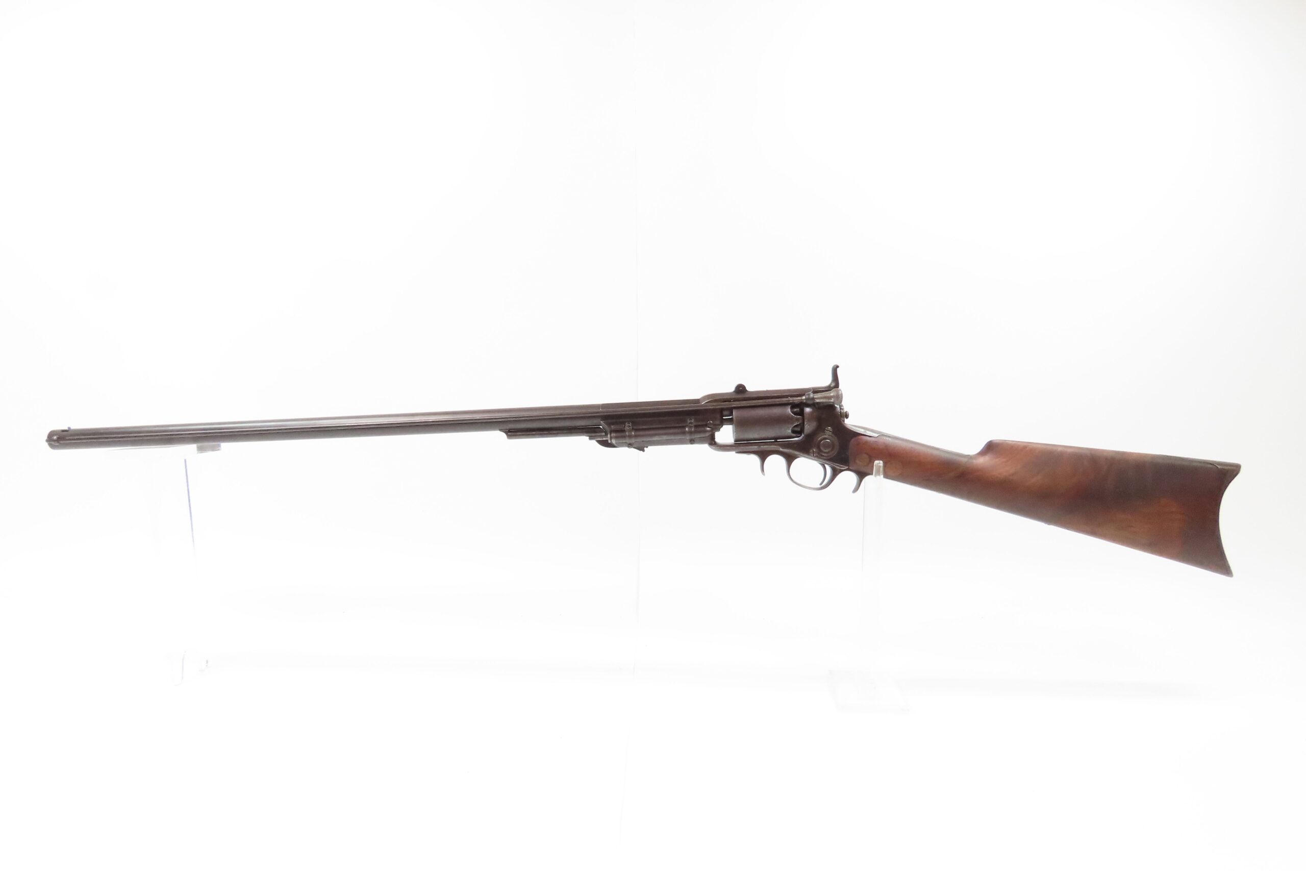 RARE, EARLY COLT 1st Model 1855 Revolving Rifle “Sporting” 3-DIGIT ...