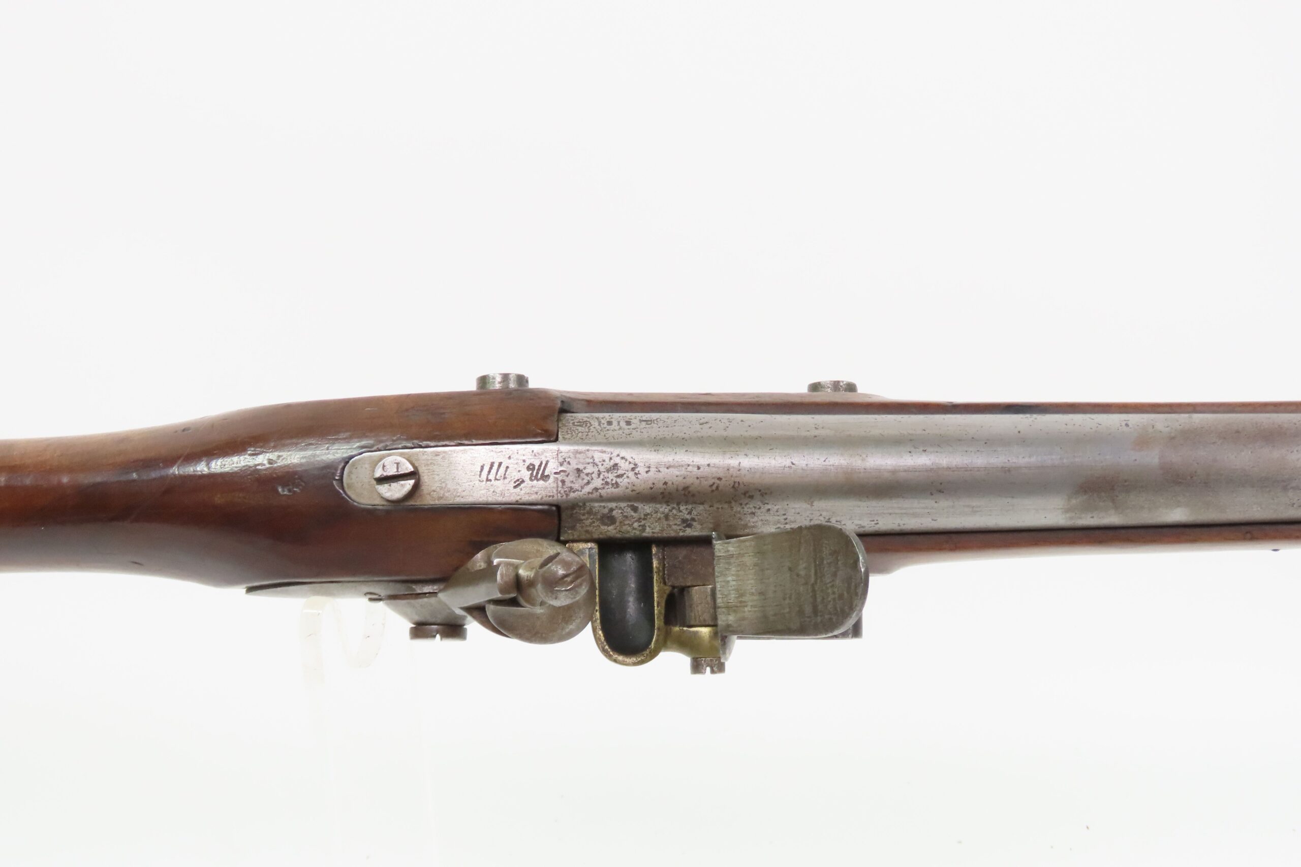 1818 Dated FRENCH MUTZIG Arsenal Model 1777 FLINTLOCK Musket Antique ...