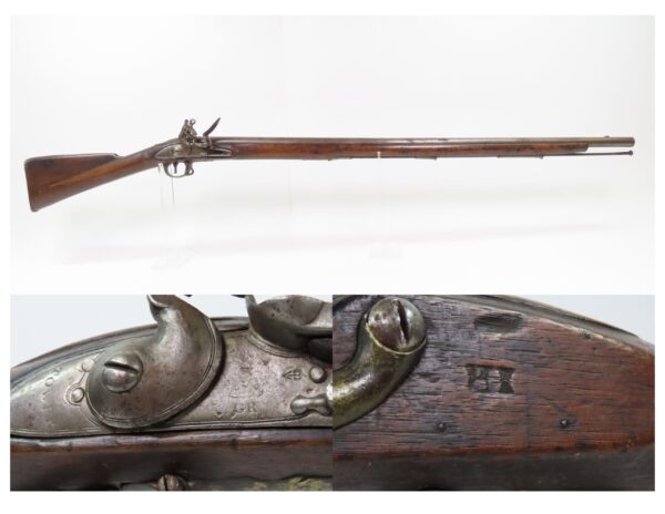 British TOWER Marked Antique INDIA Pattern BROWN BESS .75 FLINTLOCK ...