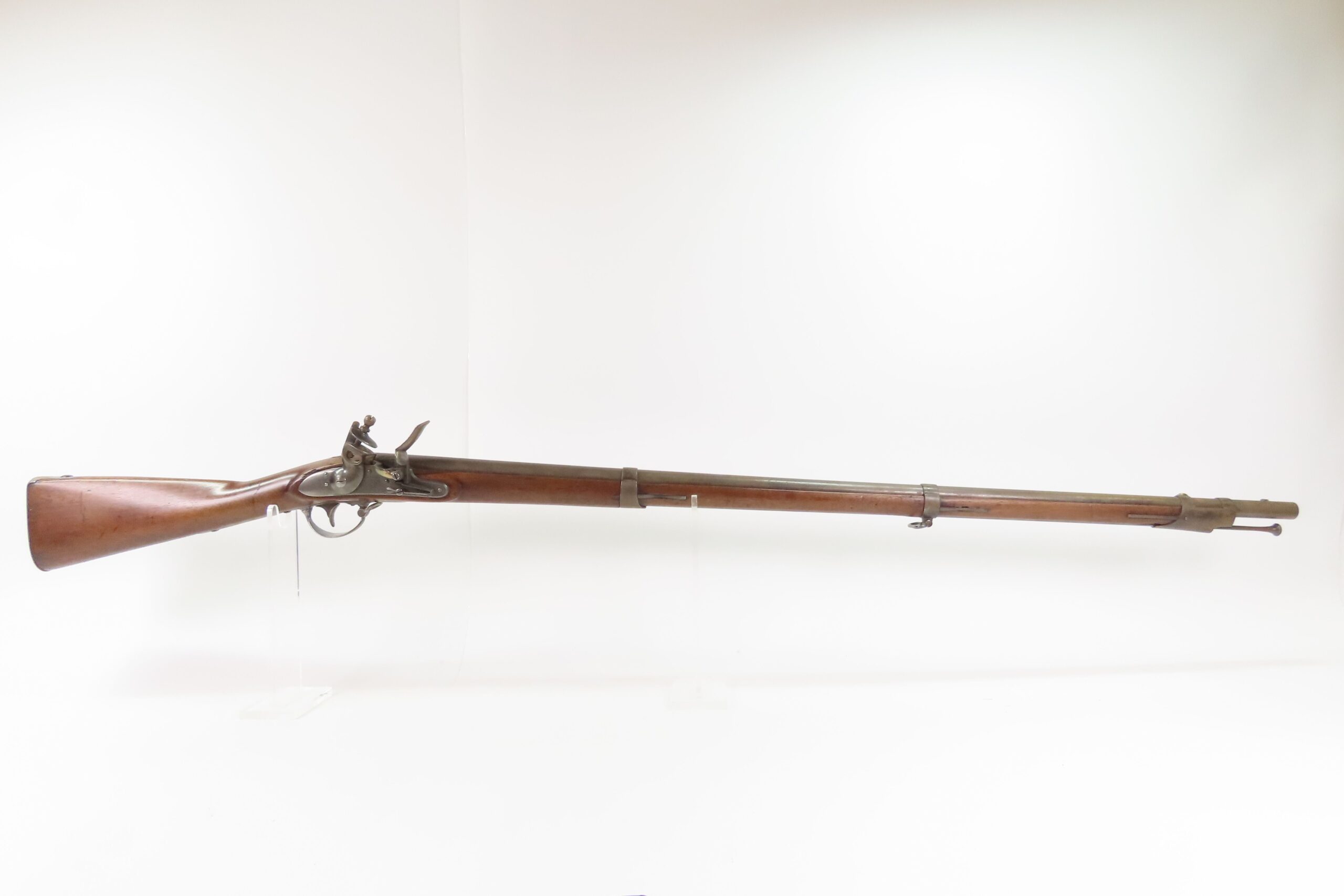 1833 Dated Antique W.L. EVANS Contract U.S. M1816 Type II FLINTLOCK ...