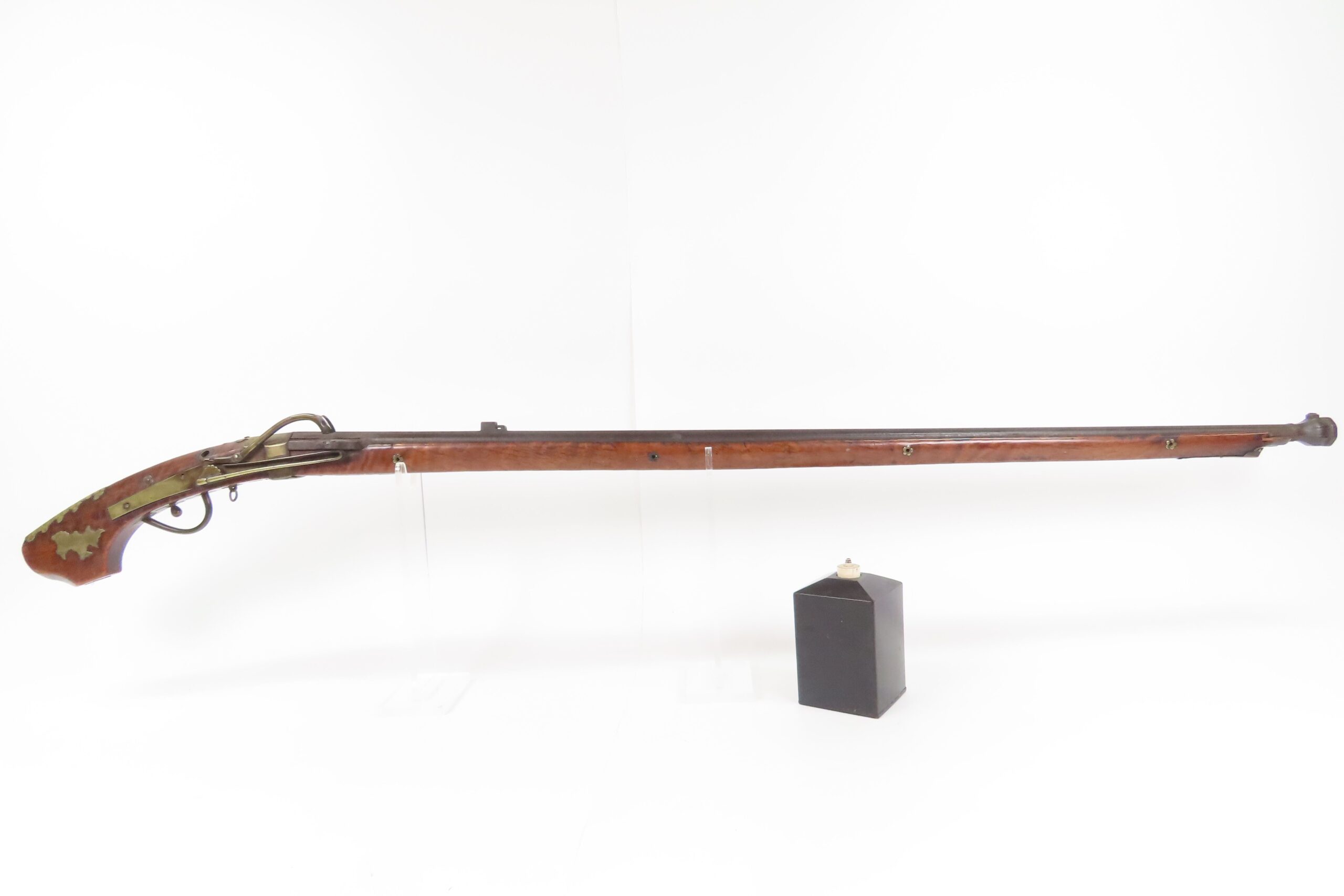 ENGRAVED & INLAID Antique JAPANESE MATCHLOCK “Tanegashima” ARQUEBUS ...