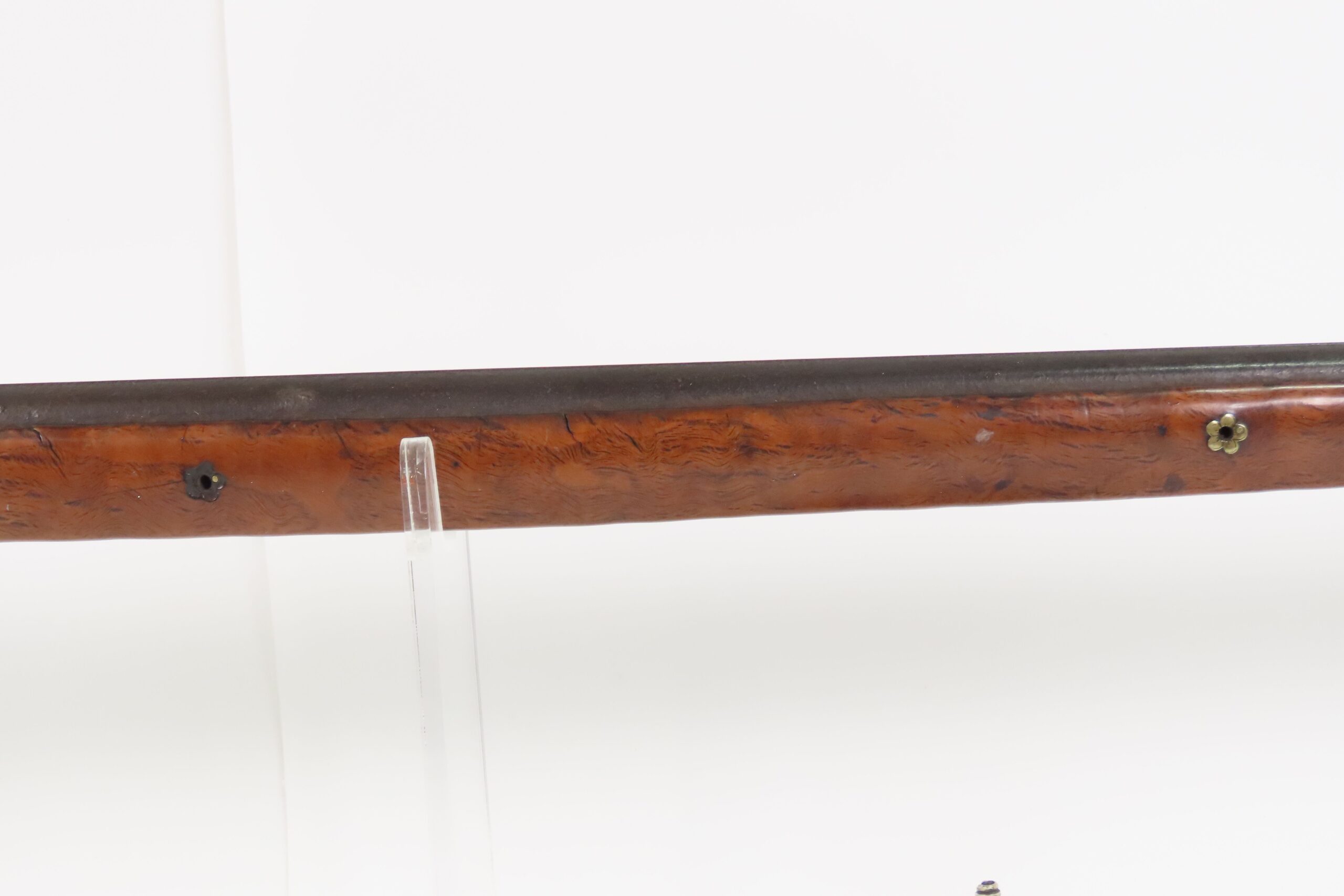ENGRAVED & INLAID Antique JAPANESE MATCHLOCK “Tanegashima” ARQUEBUS ...