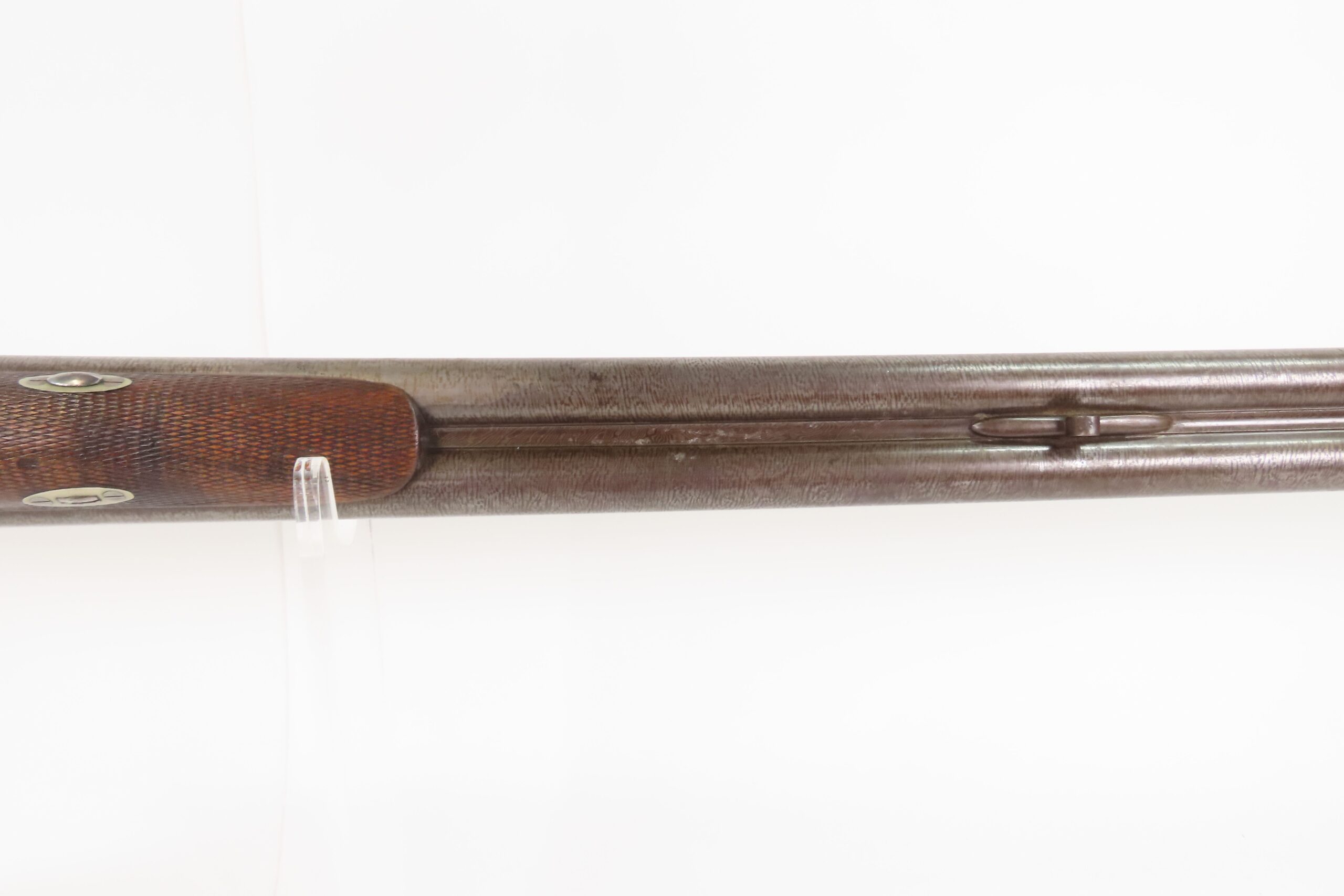 ENGRAVED & GOLD INLAID Antique German MORITZ Double Barrel SxS Shotgun ...