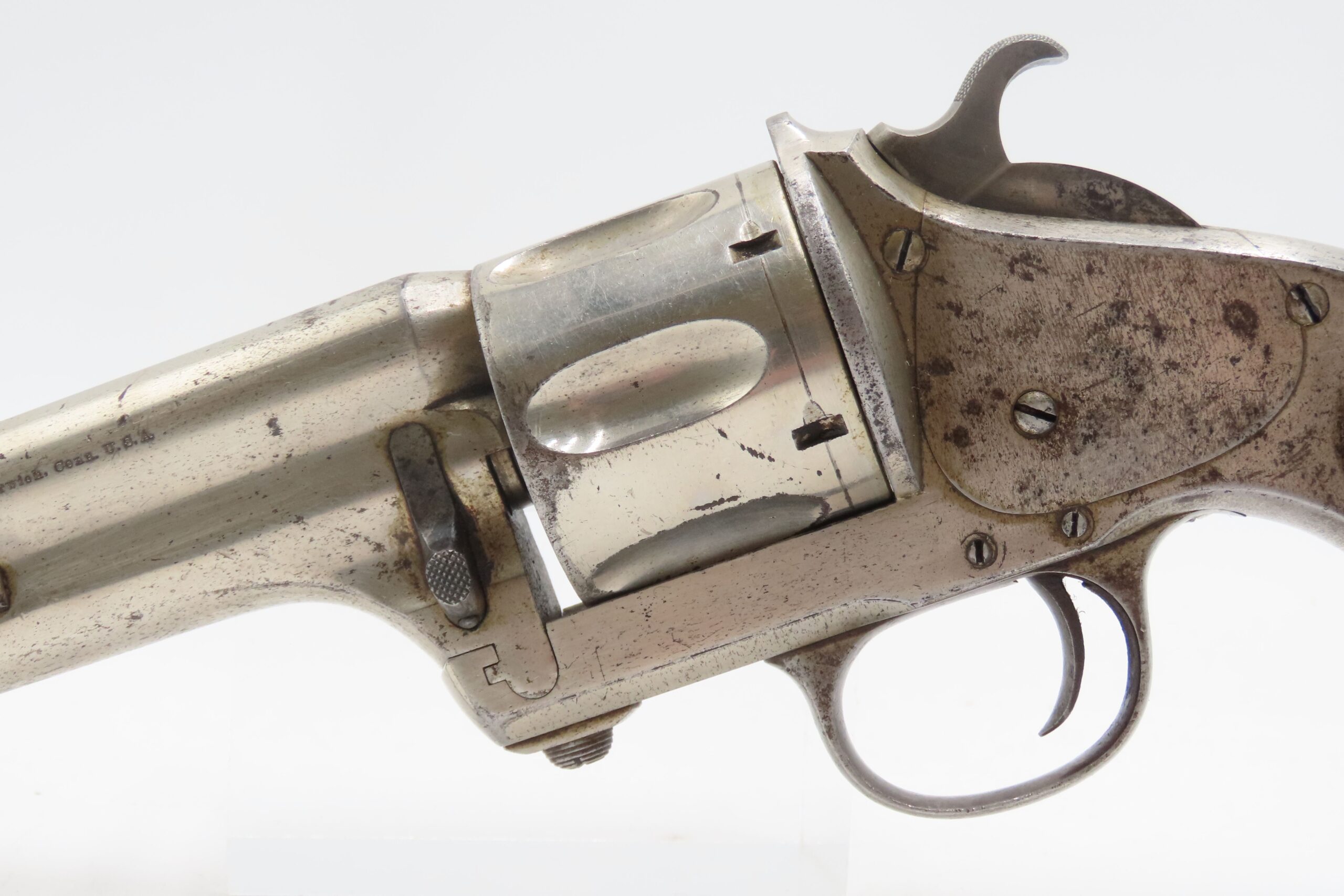 MERWIN, HULBERT & CO. “OPEN TOP” Antique .44 MH Single Action ARMY ...