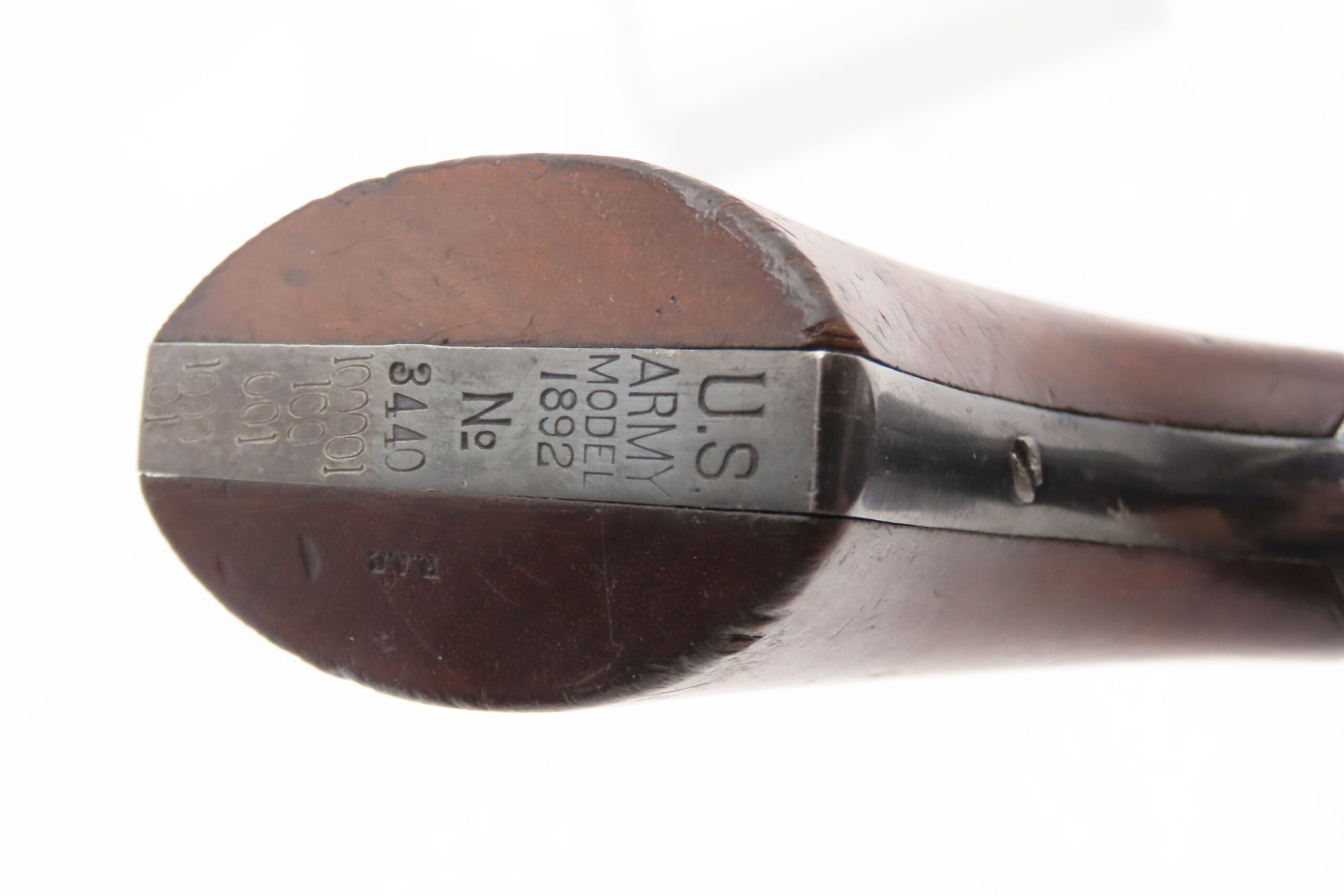 DESIRABLE Scarce LETTERED Antique U.S. COLT M1892 ARMY Model DA ...