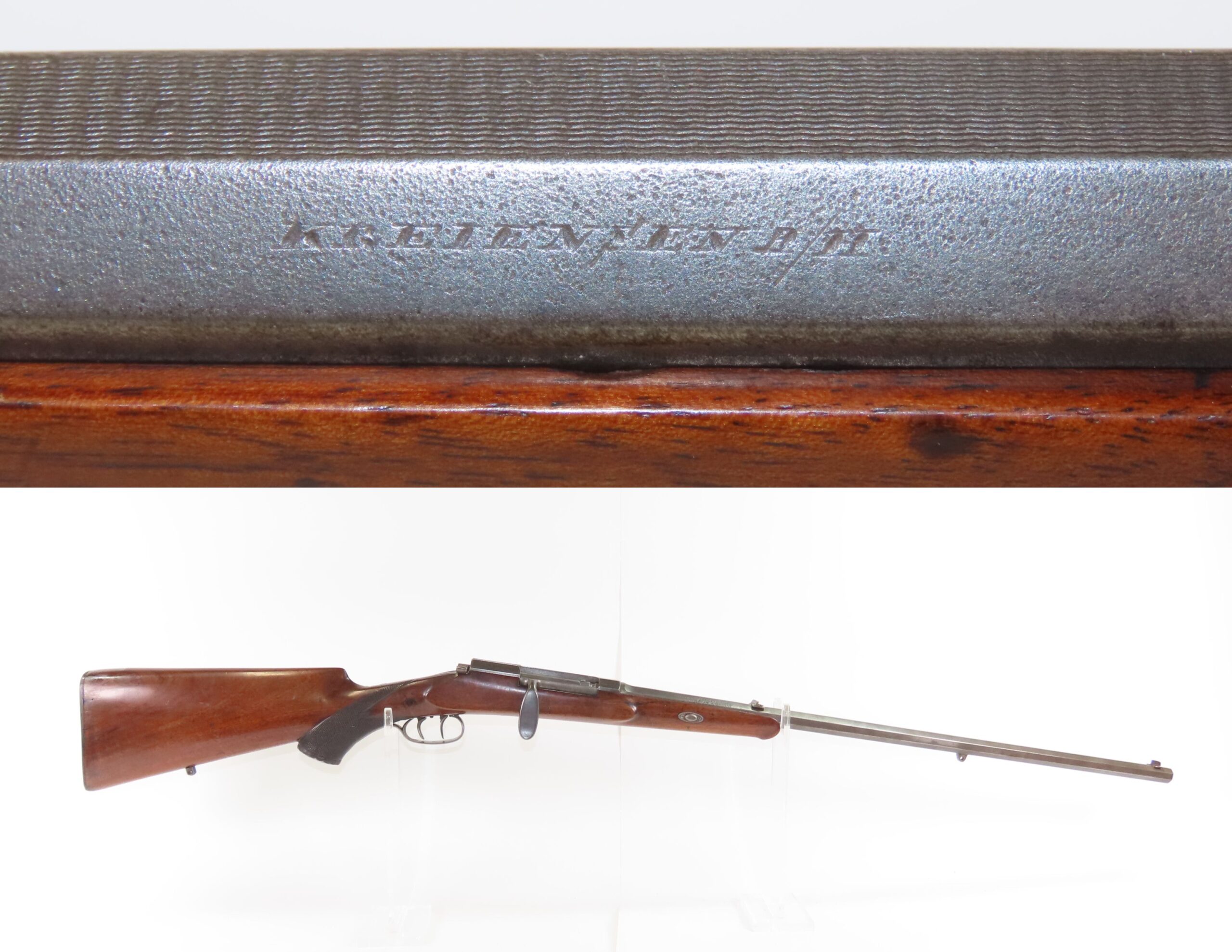 Rare Model 1871 MAUSER Pattern SPORTERIZED Single Shot DOUBLE TRIGGER ...
