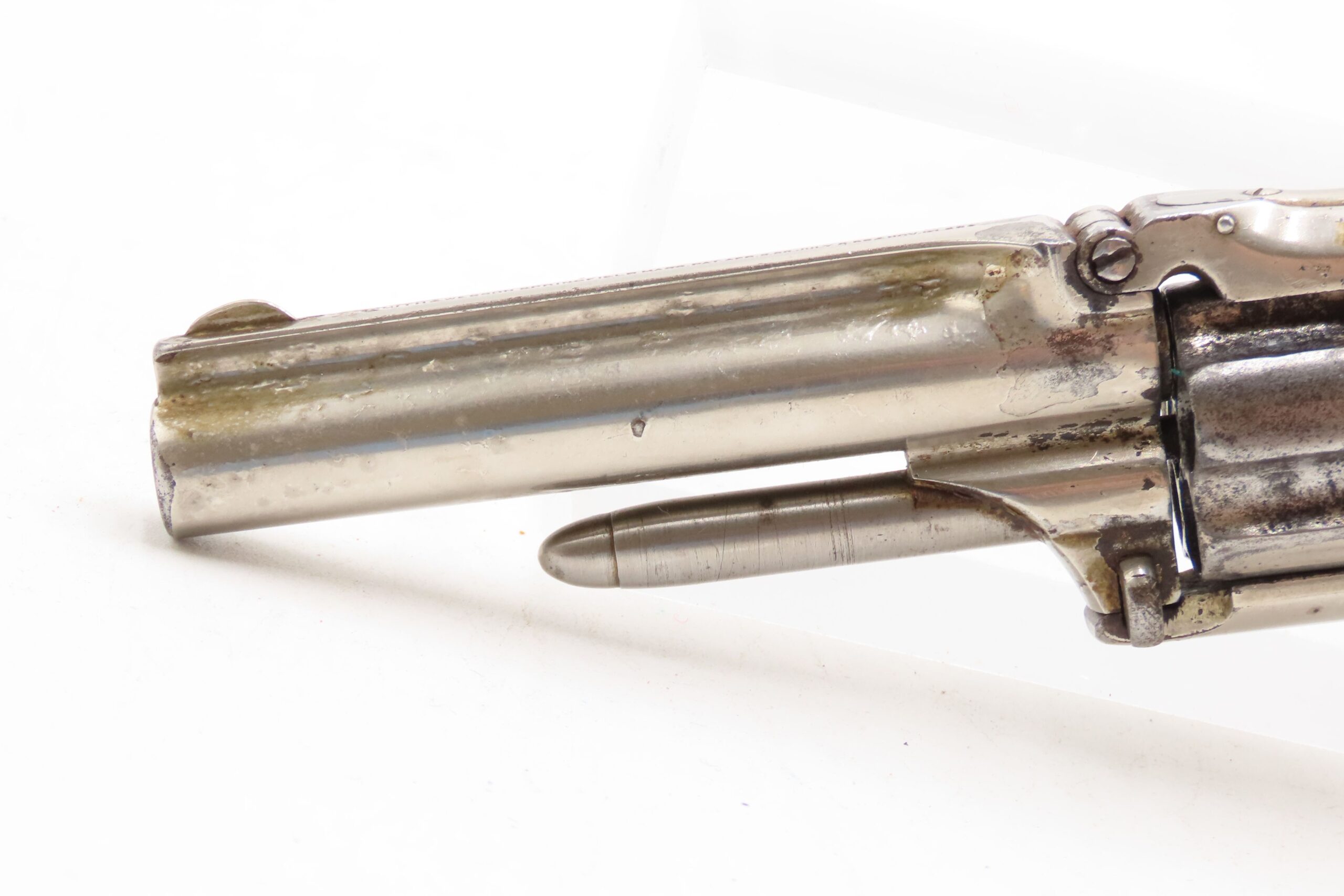 WILD WEST Antique SMITH & WESSON Number 1-1/2 .32 RF Revolver PEARL ...